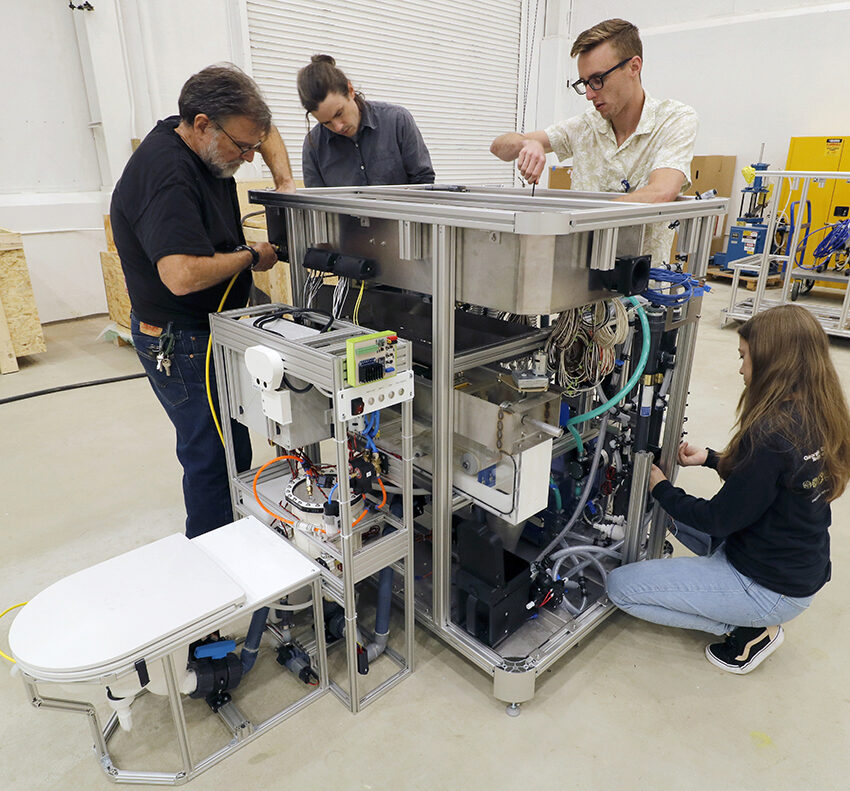 Global Research Team Reinvents the Toilet | George W. Woodruff School of Mechanical Engineering